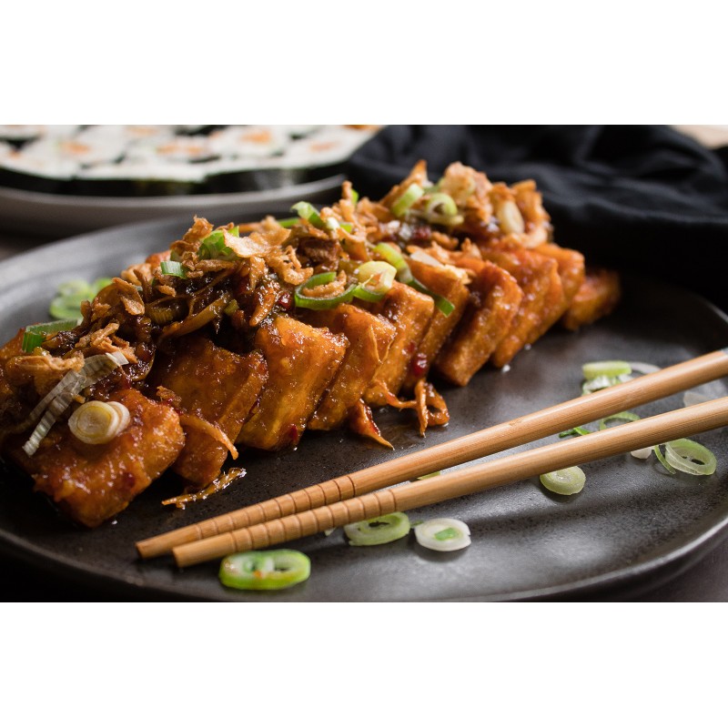 B8. Tofu Teriyaki Bento Box